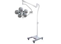 China Mobile Shadowless Medical LED Light OT Examination Lamp With Spring Arm And Castors for sale