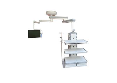 China Light Double Arm Revolving Pendant ICU Ceiling Medical Gas Pendant for Gastroenterology for sale