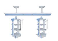 China Double Arm Hospital Operation Room Pendant , Medical Ceiling Pendant Equipment for sale