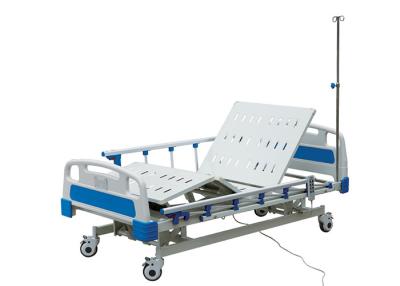 China Three Function Electric Hospital Patient Bed With Aluminium Side Rail / Adjustable Height for sale