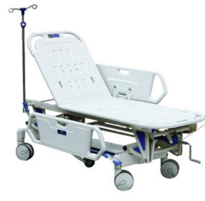 China Luxurious Manual Adjustable Hospital Beds With Side Rails For Patient Healthcare for sale