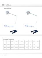 China Clinic LED Portable Surgical Lights , Floor Medical Exam Lamp For Emergency Room for sale