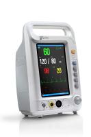 China CE Approved Portable Patient Monitor Machine Multi - Parameter With Visual Alarm for sale