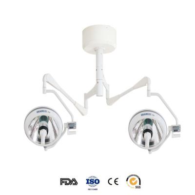 China Double Head Shadowless Operation Lamp With Halogen Bulbs Alluminum Alloy Material for sale