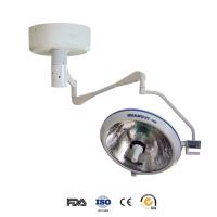 China Halogen Mobile Surgical Light Ceiling Mounted Shadowless Single Dome 120000Lux for sale