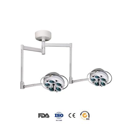 China Ceiling Shadowless Portable Surgical Lights Exam Lamp With Halogen Bulb for sale