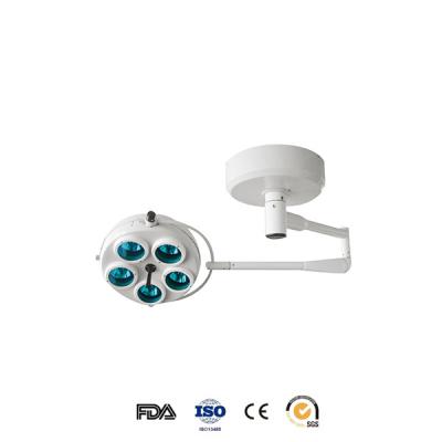 China Cold Halogen Portable Surgical Lights Operating Lamp Ceiling Type 50,000Lux for sale