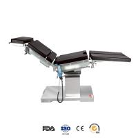 China Double Control Hydraulic Surgical Electric Operating Table Adjustable For Operating Room for sale
