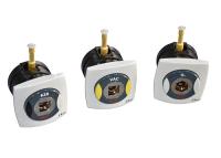 China DIN Standard Hospital Medical Gas Wall Outlet With CE Mark For Pendant for sale