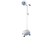 China Mobile Portable Medical Exam Light Cold Light Operating Lamp With Halogen Bulb for sale