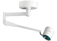 China Alluminum Alloy Ceiling Mounted Examination Light For ENT Obstetrics Use Single Dome for sale