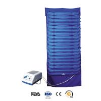 China Inflatable Blue Medical Air Cushion Bed With Electrical Pump / Rubber Nylon Cloth Alternating for sale