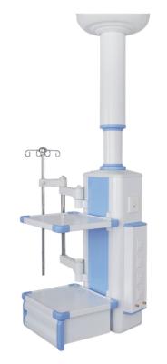 China Vertical Type Medical Gas Pendant ,  ICU Room Hospital Pendant With Stainless Rack for sale