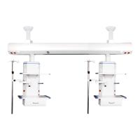 China Alluminum Alloy White German Medical Gas Pendant ,  ICU Room Bridge Pendant Systems for sale