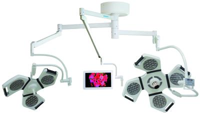 China 140000 Lux Double Head Ceiling Mounted Surgical Light With OSRAM LED Bulbs for sale