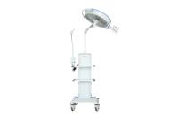 China Movable LED Operating Room Lights , Double Brake ICU Room Medical Exam Lamp for sale