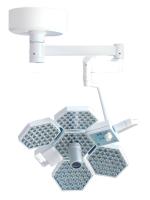 China 160000 LUX Ceiling Mounted LED Surgical Lights Double Head With Sony Arm Camera for sale
