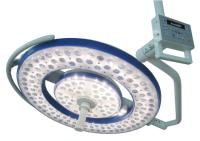 China Blue Color Dual Dome Ceiling Veterinary Surgery Lights , LED Operating Lamp 160000 LUX for sale
