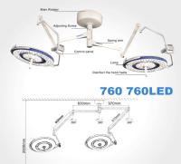 China High Intensity 160000 Lux  Shadowless led operation theatre lights Ceiling Mounted for sale