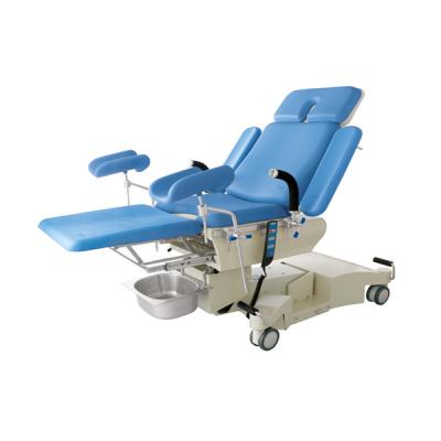 China 300VA 600mm Width 50/60Hz CE FDA Delivery Chair Gynaecological Table With Dirty Pot for sale