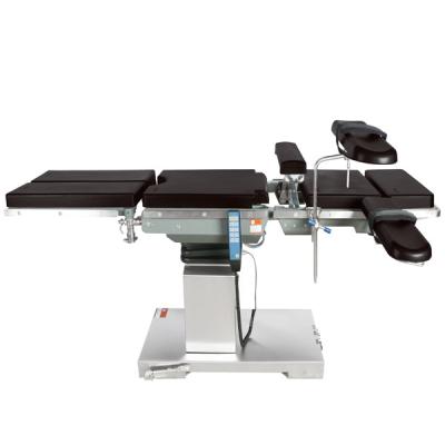 China Hospital Electric Operating Table 30 Degree Reverse Trendelenburg 300mm Tabletop for sale