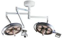 China 2800mm Low Ceiling Led Operation Theatre Lights Double Dome With Camera for sale