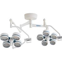China Aluminum Alloy Dual Led Surgical Lights Ceiling Mounted With Softer Light for sale