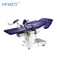 China Hydraulic Medical Delivery Table With Colorful Memory Mattress 1950mm Length for sale