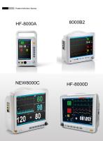 China CE Approved Portable Patient Monitor Machine Multi - Parameter With Visual Alarm for sale