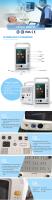 China NIBP Measurement Patient Monitor Machine With Patient Info Input Management Function for sale