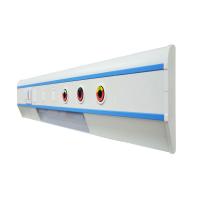 China Horizontal Wall Mounted Medical Bed Head Unit With Lights 2 Pcs End Cover for sale