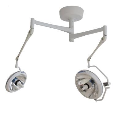 China Double Head Ceiling Type Shadowless Operation Lamp Over 150000lux Illuminance for sale