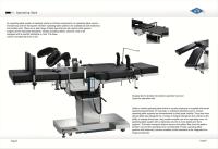 China 250kgs 304 Stainless Steel Medical Equipment / Operating Room Table SGS Approval for sale