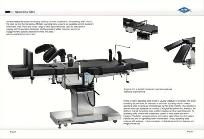 China 250kgs 304 Stainless Steel Medical Equipment / Operating Room Table SGS Approval for sale