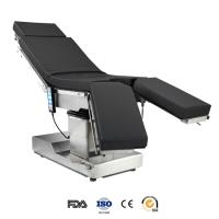 China Medical Stainless Steel Electric Operating Table With Gas Spring Control Leg Plate for sale