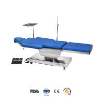 China 304 Stainless Steel Electric Operating Table For Eye Surgery Foot Pedal Switch With Sliding for sale