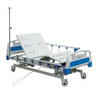 China Stainless Steel Surgical Adjustable Patient Bed Medicare Hospital Bed Easy Operation for sale