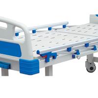 China Hf-818 3 Function Hospital Patient Bed Manual Hospital Folding Bed Stainless Steel for sale