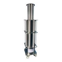 China 12000h Bluetooth Air Sterilization UV Disinfection Robot for sale