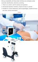 China 4 Probe Trolley 4D Color Doppler Ultrasound Scanner for sale