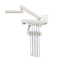 China 24V DC Patient Sanitary PU Cushion Foldable Dental Chair for sale