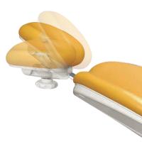 China Breathable PU Cushion Noiseless Motor Dental Chair for sale