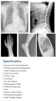 China 100kV Radiographic Medical X Ray Equipment 2800r/Min With Electromagnetic Brake for sale