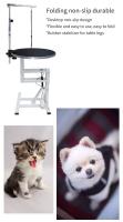 China Electric Cross SS Veterinary Surgery Table For Pet Grooming for sale