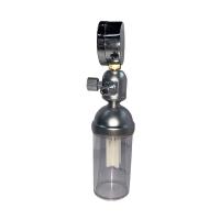 China Stainless Steel Hospital Oxygen Flow Meter With Humidifier Multiple Assembly for sale