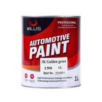 China Yellow High Gloss 1k Basecoat Car Paint Thinner Acrylic Car Spray Paint Custom Car Paint Colors Car Body Paint for sale