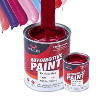 China Blue Fast Drying Solid White 1K Base Auto Refinish Paint Metallic Blue Car Paint 	Spray Primer Metallic Auto Paint Color for sale