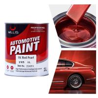China Quick Dry Acrylic Flash Clear Pearl Automotive Paint 1K Red Pearl Acrylic Lacquer Paint Automotive Thinner for sale
