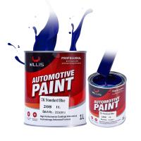 China Automotive 2k Low Voc Clear Coat Acrylic Car Paint Auto Body Clear Coat Epoxy Paint Thinner Acrylic Metallic Paint for sale