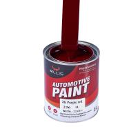 China Quick Drying Auto Body Metal Filler 2K Purple Red Auto Paint 2k Spray Paint Purple Red for sale